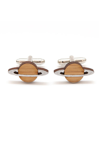 Handmade Saturn Planet Cufflinks Online Singapore – Splice Barbershop